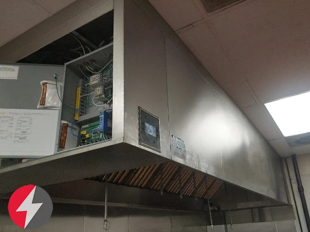 Commercial range hood power supply restoring in Port St Lucie, FL ...